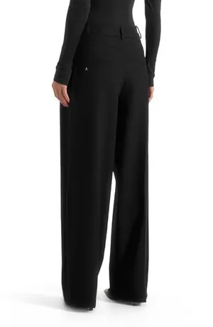 Manière De Voir Colette Tailored Wrap Pleat Trousers