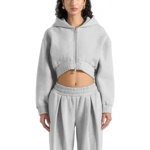 MANIÈRE DE VOIR Josiane Relaxed Zip Through Hoodie