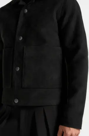 Maniere De Voir Textured Outerwear For Men