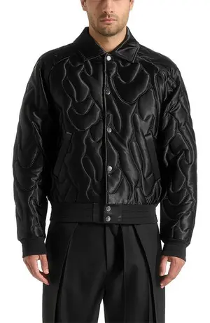 Manière De Voir Ugo Satin Embroidered Jacket