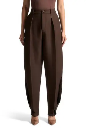 Manière De Voir Sophie Twist Leg Tailored Trousers