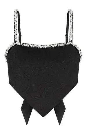 Manière De Voir Eloise Embellished Handkerchief Top