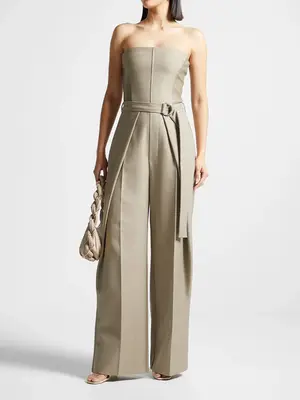Beige Jumpsuits