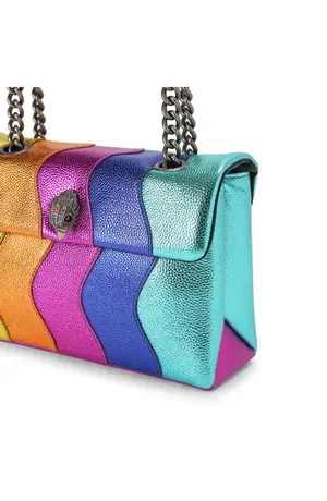 Kurt Geiger Kensington Convertible Leather Crossbody Bag - Rainbow Multi