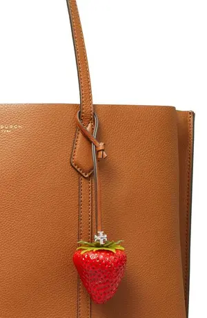 Tory Burch Strawberry Leather Bag Charm
