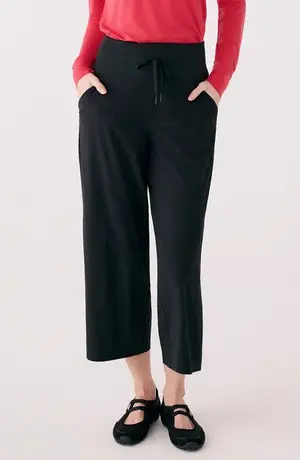LOLE Soft Crop Cargo Pants - Black