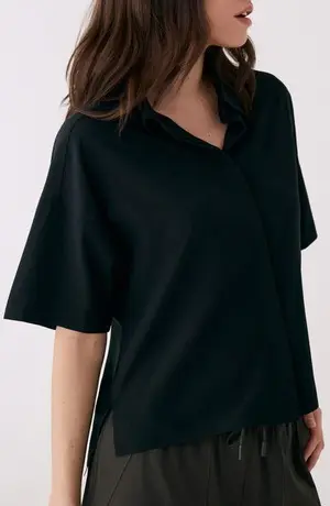 LOLE Olivie Boxy Shirt - Black