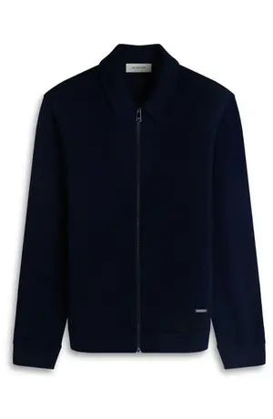 Bugatchi Soft Touch Blouson Knit Jacket