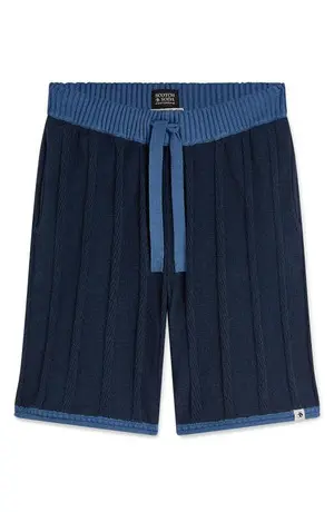 Scotch & Soda Structured Knit Shorts