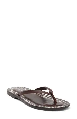 Jeffrey Campbell Katrina Flip Flop - Brown Silver