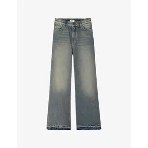 Zadig&voltaire Raw Edge Hem Jeans For Women