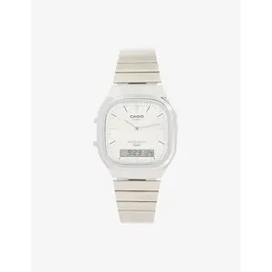 Casio Stainless Steel Quartz Watch - Silver