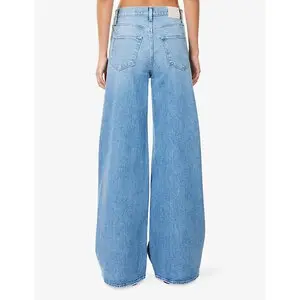 Paige Cameron 34" Wide-leg Denim Jeans - Moutaintop