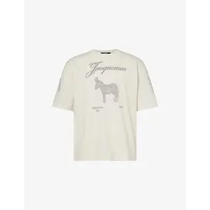 Jacquemus Ane Crewneck Cotton-jersey T-shirt