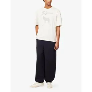 Jacquemus Ane Crewneck Cotton-jersey T-shirt