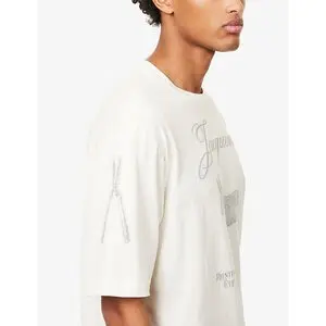 Jacquemus Ane Crewneck Cotton-jersey T-shirt