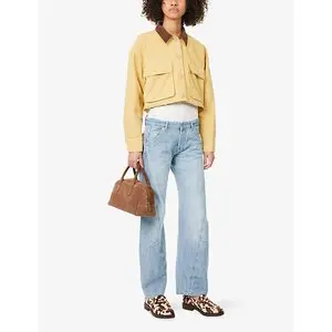 Free People Martha Workwear Cotton Jacket
