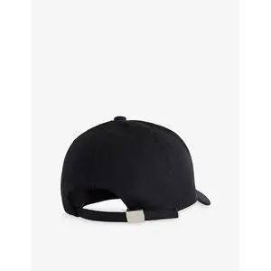 Sacai X Carhartt Wip Brand-patch Baseball Cap - Black