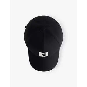 Sacai X Carhartt Wip Brand-patch Baseball Cap - Black