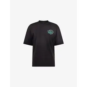 Amiri Chateau Crest Printed Cotton-jersey T-shirt