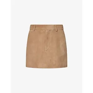 Dissh Suede Mini Skirt