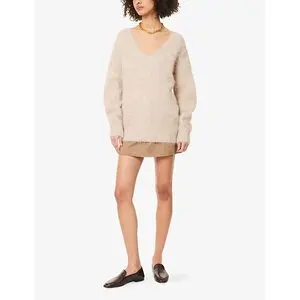 Dissh Suede Mini Skirt