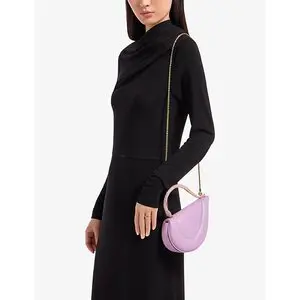 BVLGARI Serpenti Cuore 1968 Top Handle Bag - Purple