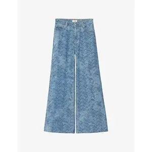 Zadig&voltaire Wide Leg Jeans For Women