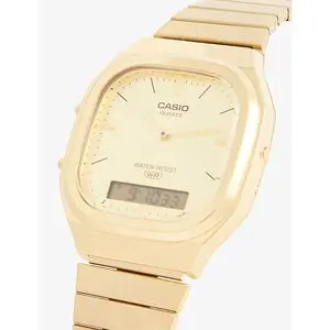 Casio Vintage Stainless-steel Quartz Watch 41mm