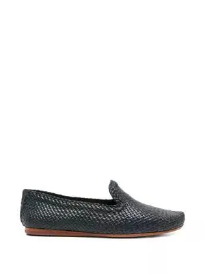 Dragon Diffusion Woven Loafers - Blue