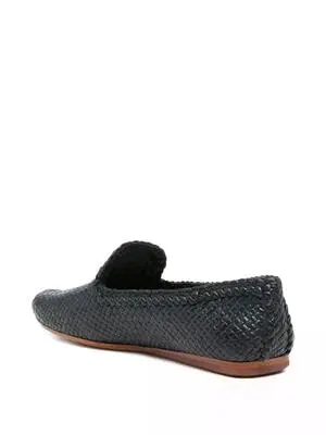 Dragon Diffusion Woven Loafers - Blue