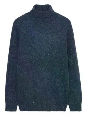 Brooks Brothers Ribbed-trims Turtleneck Sweater