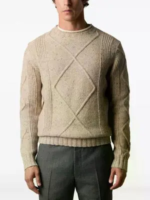 Brooks Brothers Ribbed-trim Crew-neck Sweater