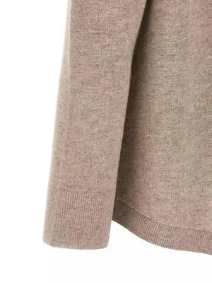 Max Mara Shirt Collar Button Cardigan - Brown