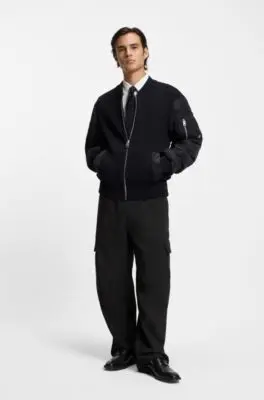 Hugo Relaxed-fit Cargo Trousers