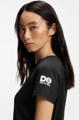 BOSS Stretch-jersey T-shirt With Logo