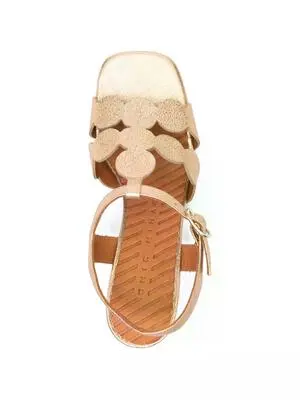 Chie Mihara Scallop-strap Sandals