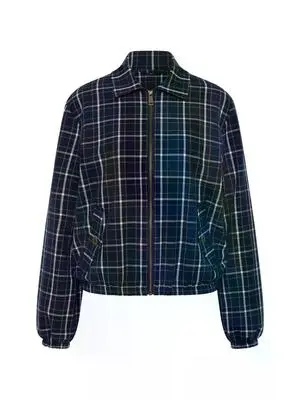 The Upside Valencia Lexi Collared Check Jacket