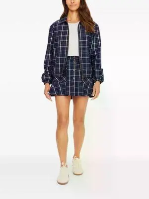 The Upside Valencia Lexi Collared Check Jacket