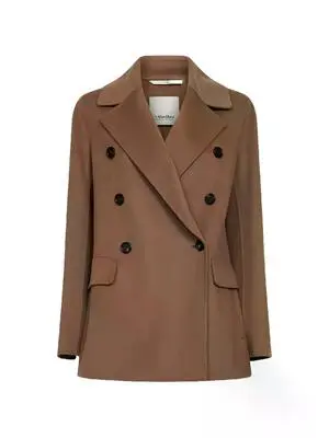 Max Mara Double-breasted Virgin Wool Jacket