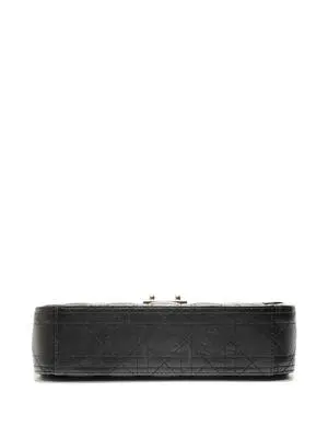 Dior 2013 Canage Flap Shoulder Bag - Black