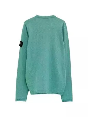 Stone Island Logo-patch Crew Neck Sweater