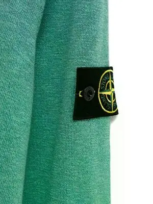 Stone Island Logo-patch Crew Neck Sweater