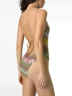 Missoni Zig-zag One-piece Swimsuit