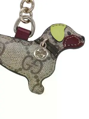 Gucci Dachshund Leather Charm