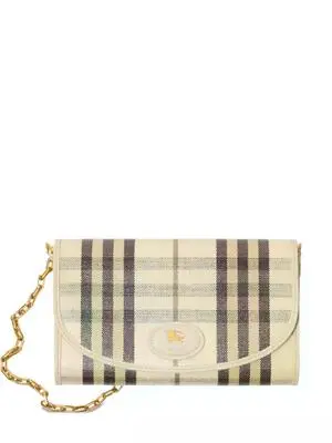 Burberry Check Pattern Mini Bag