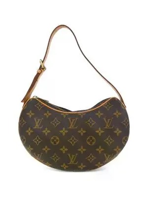LOUIS VUITTON 2003 Pm Croissant Monogram Tote Bag