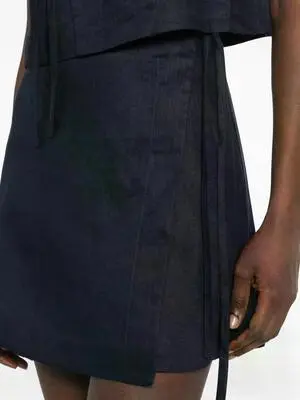 Bondi Born Tie Detail Mini Skirt