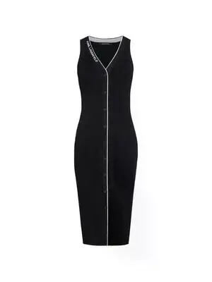 Karl Lagerfeld V Neck Day Dresses