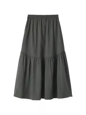 FINGERCROXX Ruffled Maxi Skirt